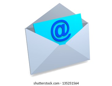 Mail 3d Stock Illustration 135251564 | Shutterstock