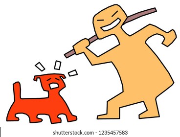 100 Dog beater Images, Stock Photos & Vectors | Shutterstock