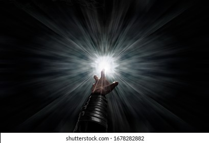 Man Falling Into Abyss One Hand: ilustrações stock 1678282882 ...