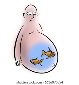Ascites: imágenes, fotos de stock y vectores | Shutterstock