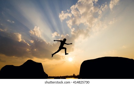 1,355 Jump between rocks Images, Stock Photos & Vectors | Shutterstock