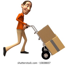 Man Moving Stock Illustration 15838837 | Shutterstock