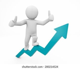 3d People Man Person Going On 스톡 일러스트 131924303 | Shutterstock