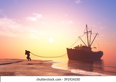 20,531 Pulling boat Images, Stock Photos & Vectors | Shutterstock