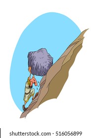 84 Myth of sisyphus Images, Stock Photos & Vectors | Shutterstock