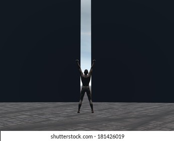 Man Wall Stock Illustration 181426019 | Shutterstock