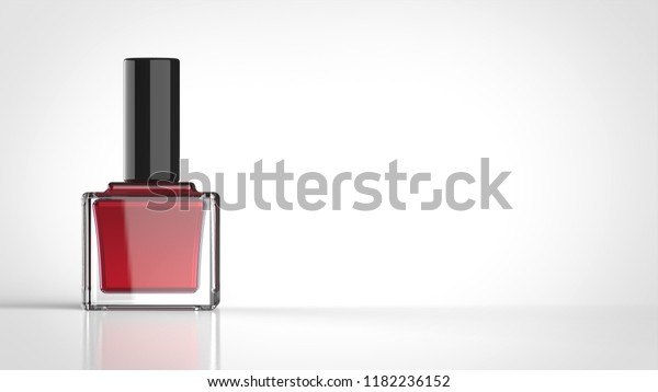 Manicure Front Left White Background 3d Stock Illustration 1182236152 ...