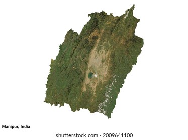 마니푸르, 인도 지도(3D 렌더링) 스톡 일러스트 2009641100 | Shutterstock
