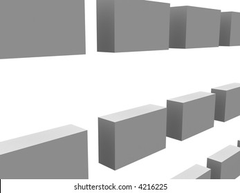 Many Box 3d Stock Illustration 4216225 | Shutterstock