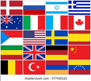 13,028 Country flags collage Images, Stock Photos & Vectors | Shutterstock