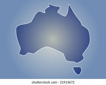 Map Australia Abstract Graphical Design Illustration Stock Illustration ...