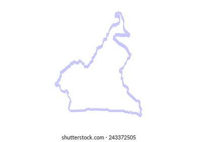 Cameron Icon Line Symbol Isolated Vector Stock Vector (Royalty Free ...