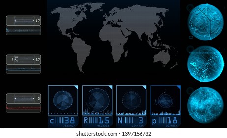 Map Data Events Information Moving Background 스톡 일러스트 1397156732 ...
