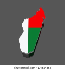 Map Madagascar 3d Stock Illustration 179654354 | Shutterstock