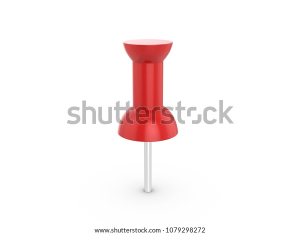 Map Marker On White Background 3d Stock Illustration 1079298272 ...
