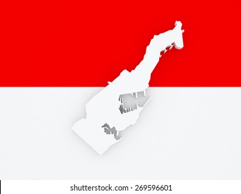 Map Monaco 3d Stock Illustration 269596601 | Shutterstock