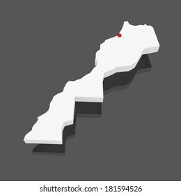 Morocco map 3d : 2,502 images, photos et images vectorielles de stock ...
