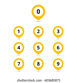 28,426 Map icons numbers Images, Stock Photos & Vectors | Shutterstock