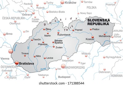 157 Trnava slovakia map Images, Stock Photos & Vectors | Shutterstock