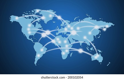 59,480 World trade map Images, Stock Photos & Vectors | Shutterstock