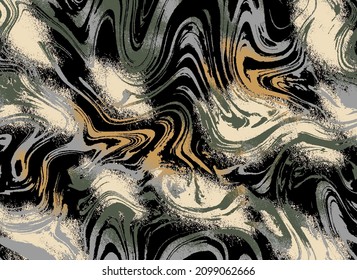 Marble Pattern Textile Texture Marbled Art Stock Illustration ...