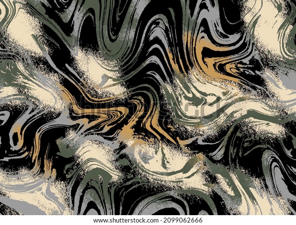 Marble Pattern Textile Texture Marbled Art Stock Illustration ...