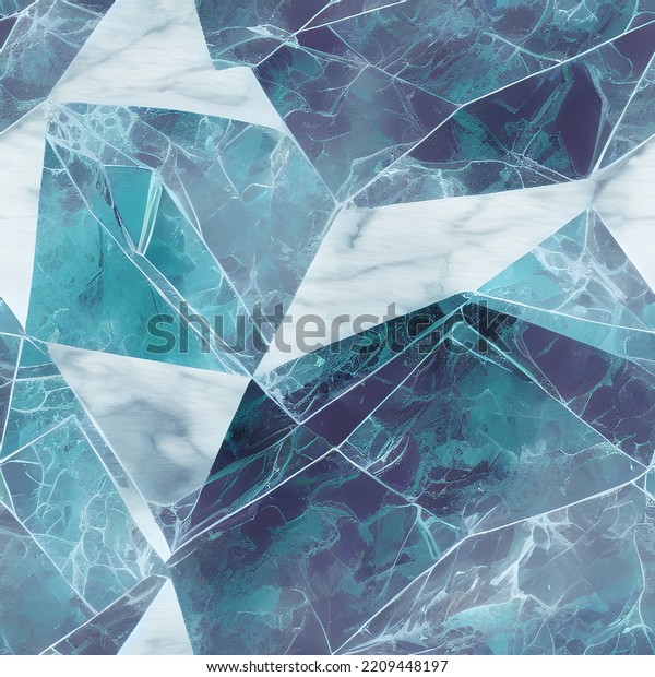 Marble Patterns Tile Texture Blue Green Stock Illustration 2209448197 ...