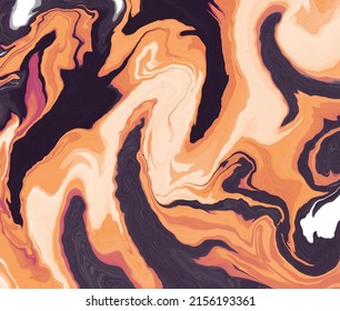 Marble Rock Texture Ink Pattern Liquid Stock Illustration 2156193361 ...