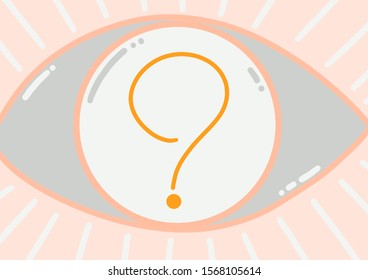 Mark Eye Stock Illustration 1568105614 | Shutterstock