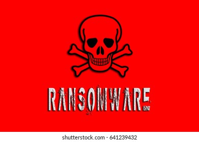 Massive Ransomware Attack Highlight Text Human 库存插图 641239432 ...