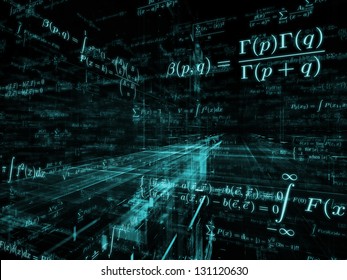Mathematical Formula Series Background Composition Mathematical Stock ...
