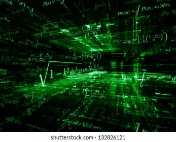 Mathematical Formula Series Background Composition Mathematical 库存插图 ...