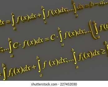 Mathematical Formulas 3d Stock Illustration 227452030 | Shutterstock