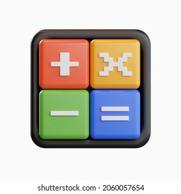 Mathematics 3d Icon 3d Rendering Icon Stock Illustration 2060057654 ...