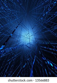 34 Digital blue hitech illumination matrix Images, Stock Photos ...