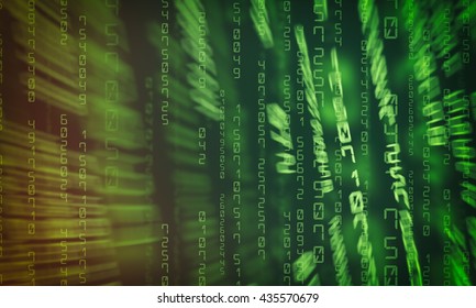 Matrix Background Green Numbers Stock Illustration 435570679 | Shutterstock