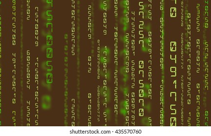 Matrix Background Green Numbers Stock Illustration 435570760 | Shutterstock