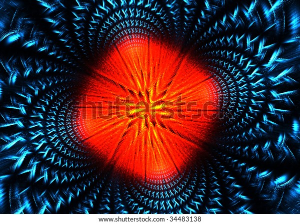 Matrix Explosion High Resolution Beautiful 3d Stock Illustration ...