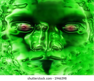 Matrix Face Stock Illustration 1946398 | Shutterstock