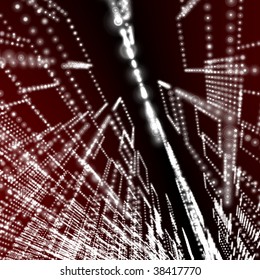 Matrix Space Background Stock Illustration 38417770 | Shutterstock