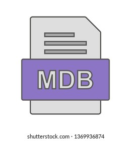 Mcd File Document Icon Stock Illustration 1369937963