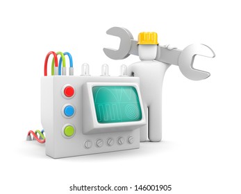 Mechanic Device Stock Illustration 146001905