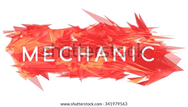 Mechanic Word Stock Illustration 341979563 | Shutterstock