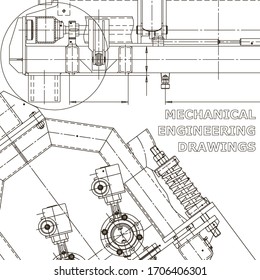 Mechanical Instrument Making Technical Abstract Backgrounds Stock ...