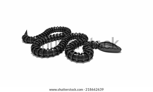 Mechanical Snake Stock Illustration 218662639