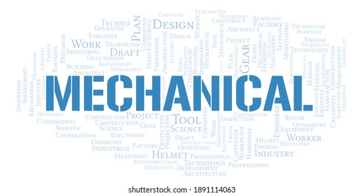 680 Mechanical engineering word cloud Gambar, Foto Stok & Vektor ...