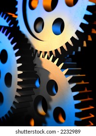Mechanism 3d Render Stock Illustration 2232989 | Shutterstock