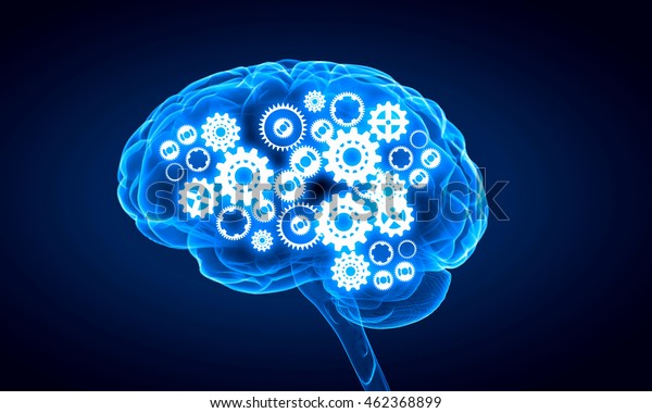 Mechanism Inside Human Brain Mixed Media Stock Illustration 462368899 ... Mechanism Inside Human Brain Mixed Media Stock Illustration 462368899 ...