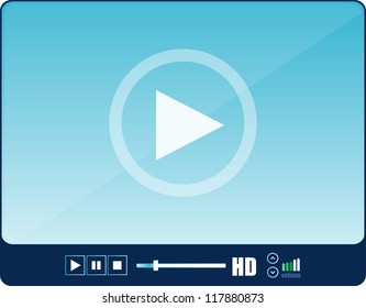 81,570 Video icon blue Images, Stock Photos & Vectors | Shutterstock