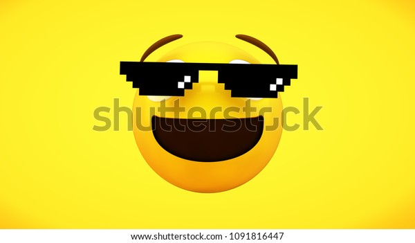 Meme Emoji 3d Rendering Stock Illustration 1091816447 | Shutterstock